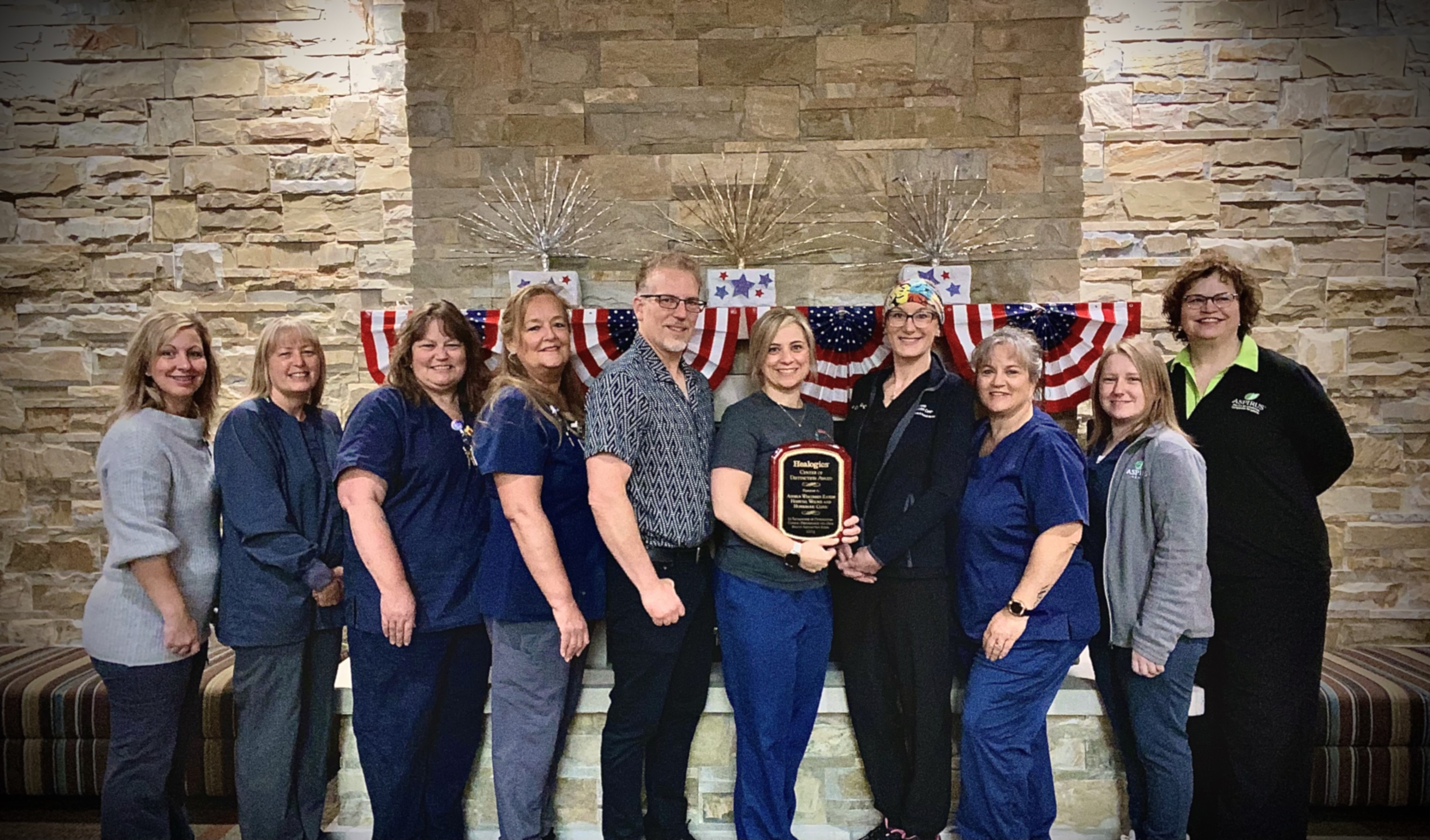 Aspirus Wisconsin Rapids Receives HEALOGICS Center of Distinction Award ...