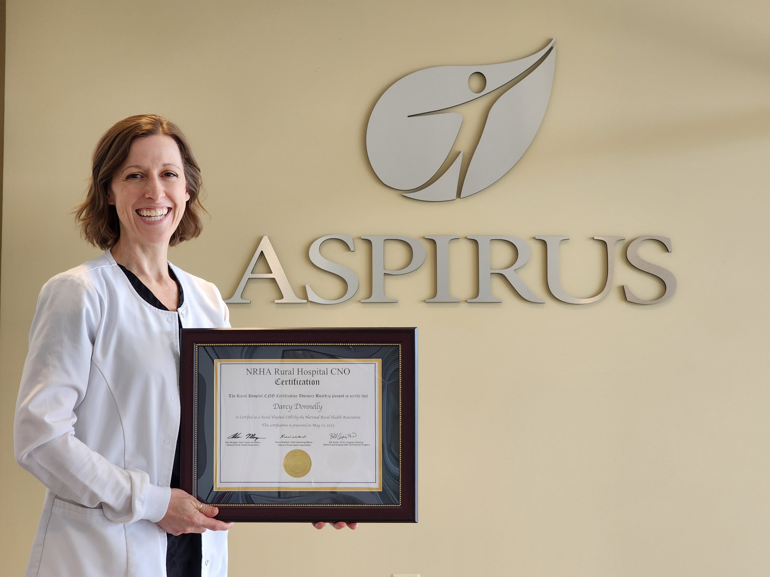 Aspirus Keweenaw’s Darcy Donnelly now certified as a Rural Hospital CNO ...