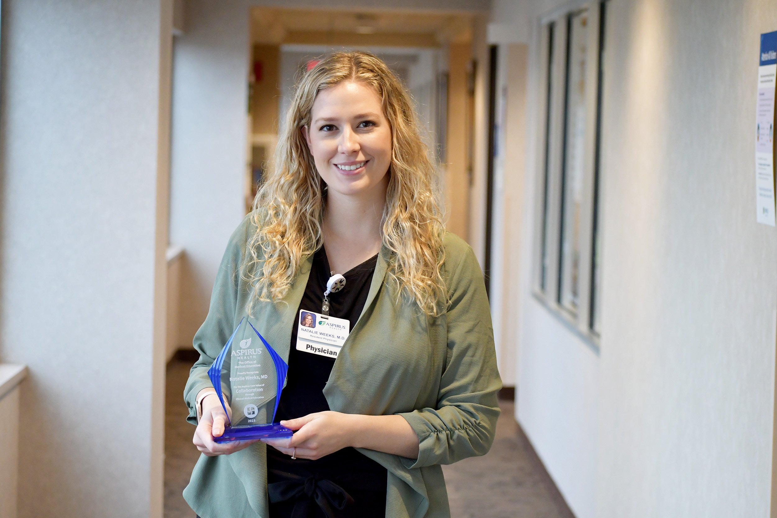 Natalie Weeks, MD, Receives OME Collaboration Award | Press Room ...