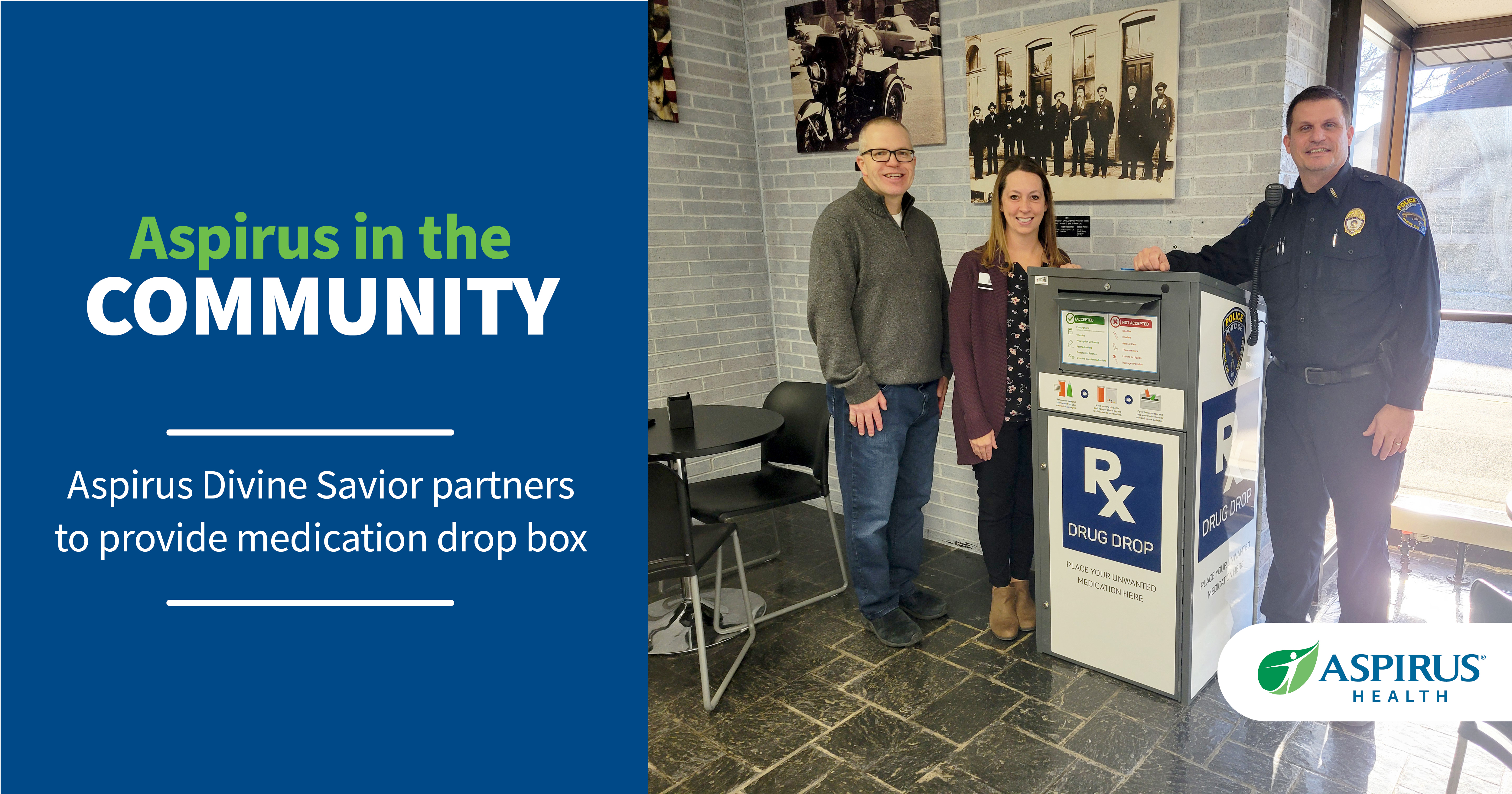 New Medication Drop Box Ensures Safety in Columbia County | Press Room ...