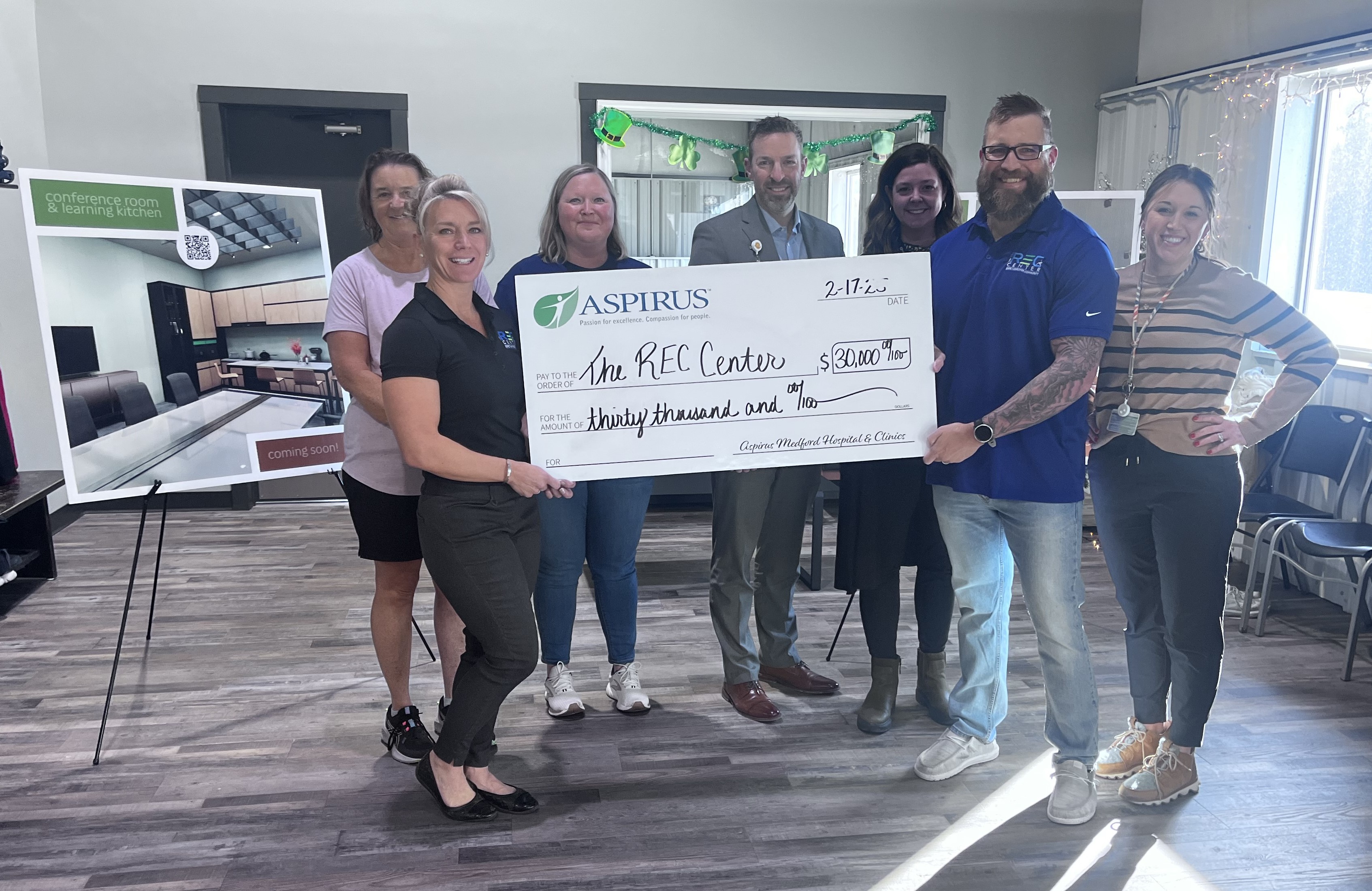 Aspirus Medford Hospital Provides Grant to REC Center to Enhance ...