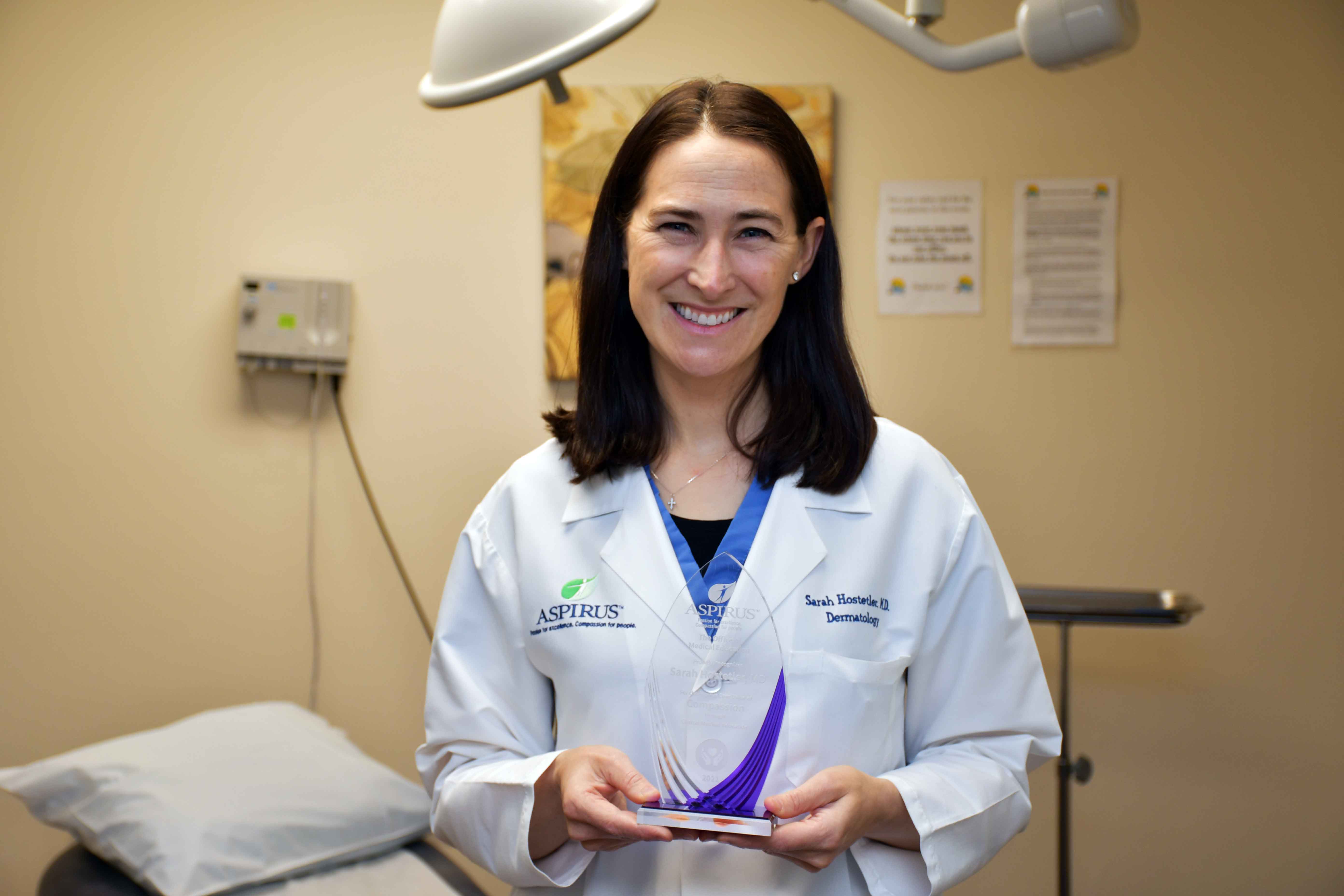 Dr. Sarah Hostetler Receives OME Compassion Award | Press Room ...