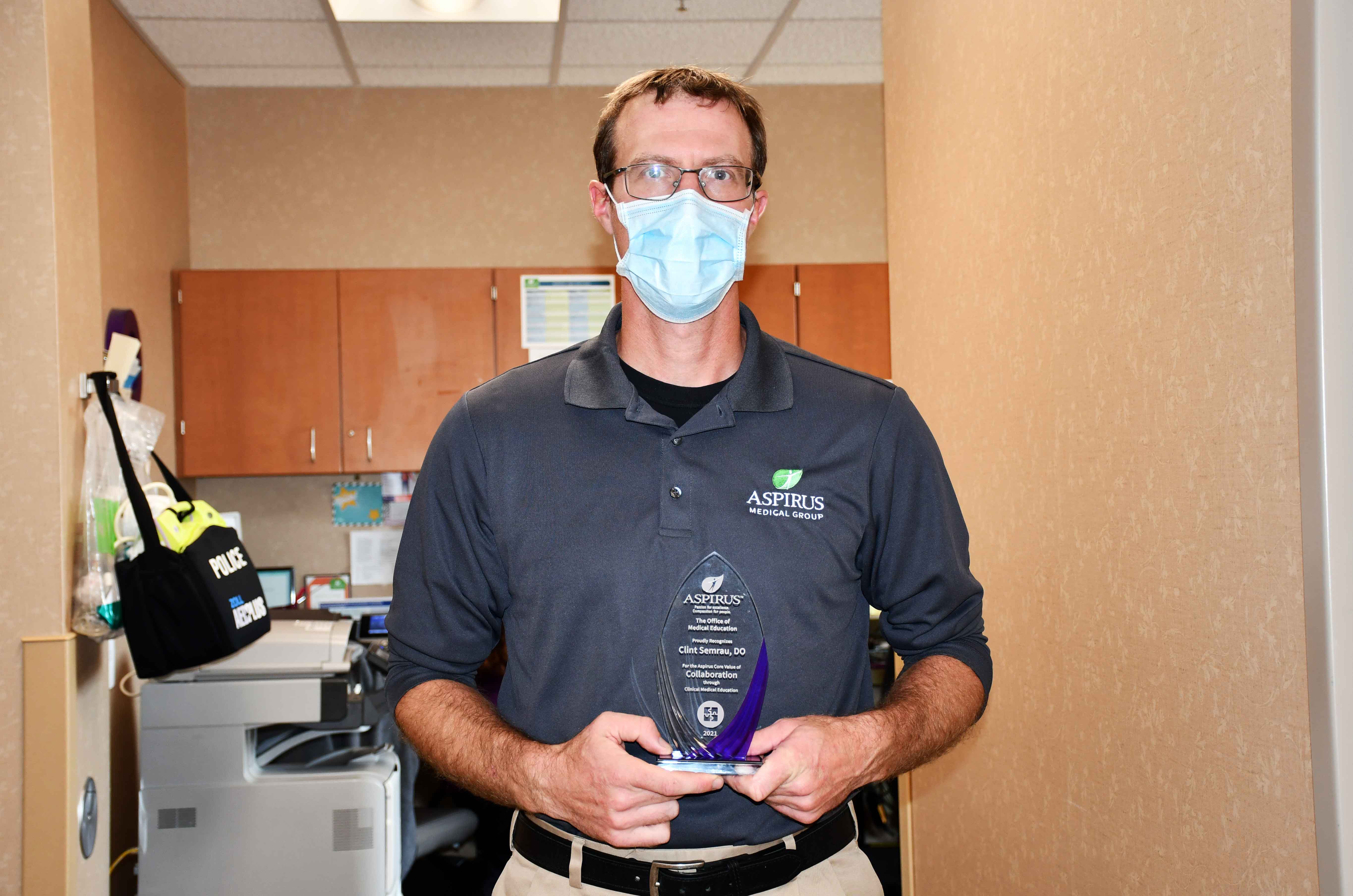 Dr. Clint Semrau Receives OME Collaboration Award | Press Room ...